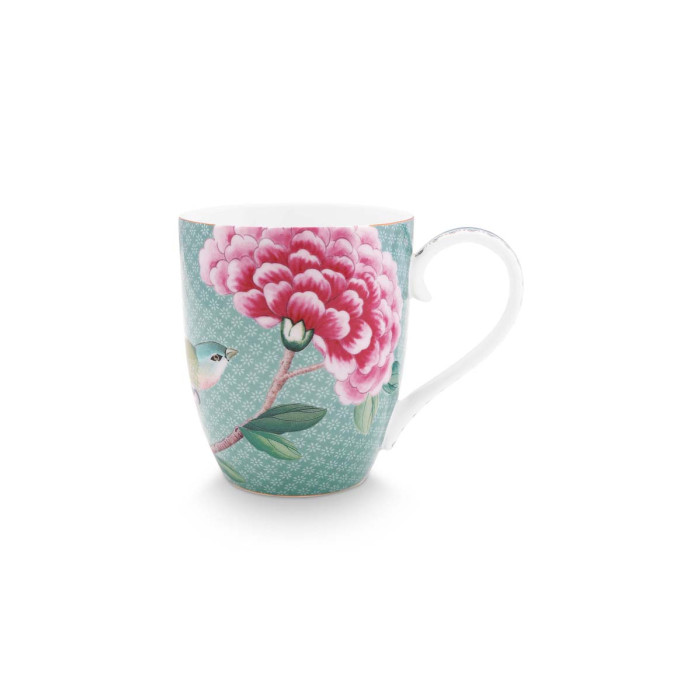Kubek Blushing Birds Blue PiP Studio, 450 ml | Home & Passion
